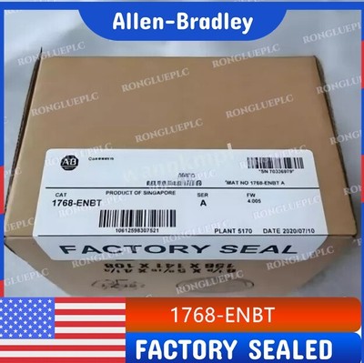 New Factory Sealed AB 1768-ENBT SER A EtherNet/IP Communication Module ...
