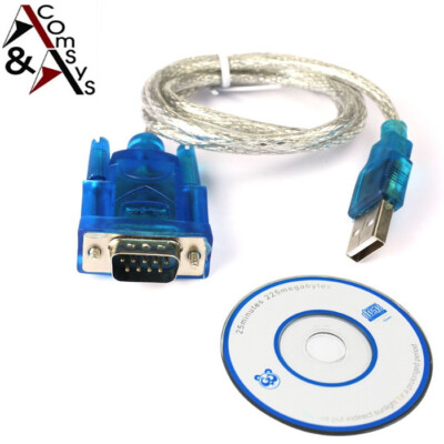 USB RS-232 Serial Cable Adapter Converter PC Win Mac Linux Raspberry Pi ...