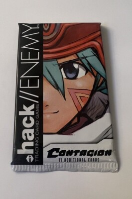 .Hack/Enemy TCG Contagion Booster Pack NEW FACTORY SEALED dot .hack enemy 2003 | eBay