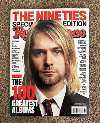 The Nineties Special Edition Rolling Stone Kurt Cobain 100 Greatest ...