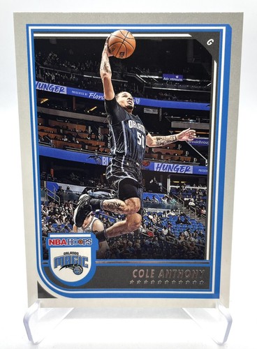 2022-23 Panini NBA Hoops Basketball #105 Cole Anthony NBA Card Orlando ...