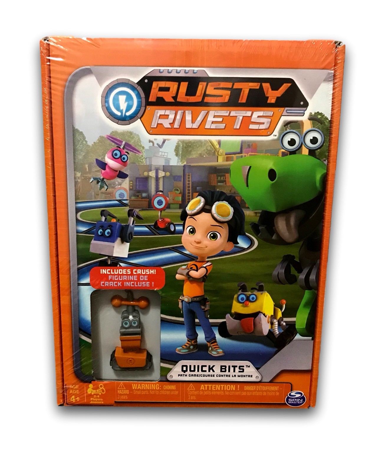 Rusty Rivets Quick Bits Path Game Board Game with Crush Figure | eBay