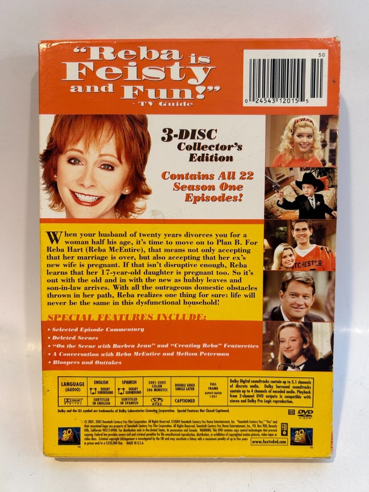 Reba - Complete First Season (DVD Set) 24543120155| eBay