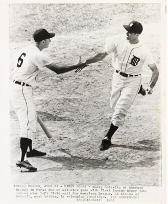 ROCKY COLAVITO AL KALINE DETROIT TIGERS 8x10 GLOSSY CLASSIC | eBay
