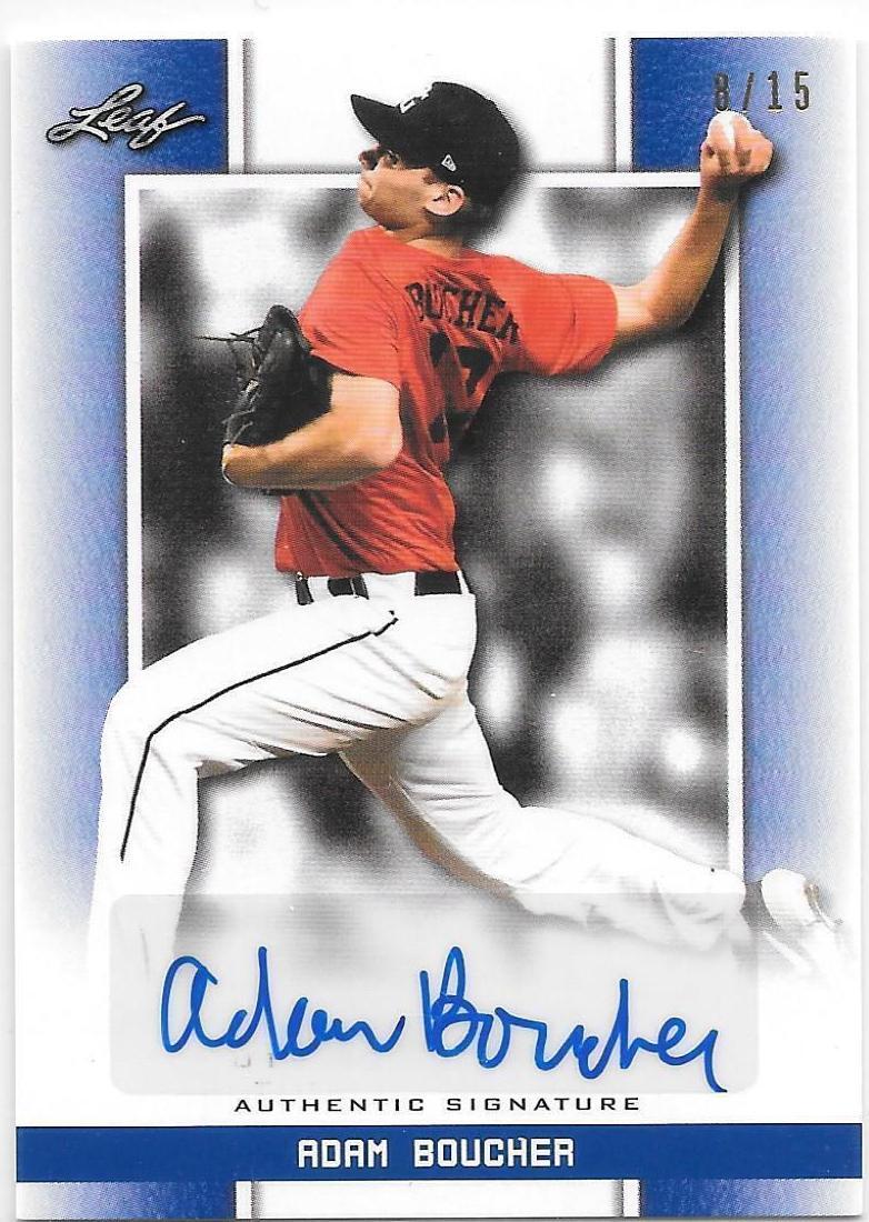 2019 Leaf Perfect Game National Showcase - Autographs Adam Boucher #BA ...