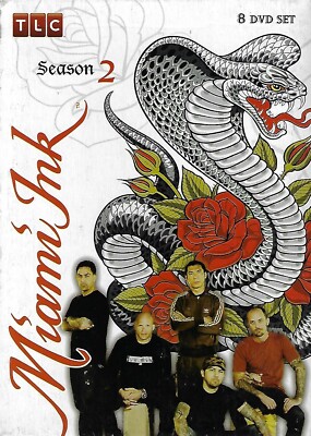 Miami Ink - Season 2 (DVD, 2007, 8-Disc Set) | eBay