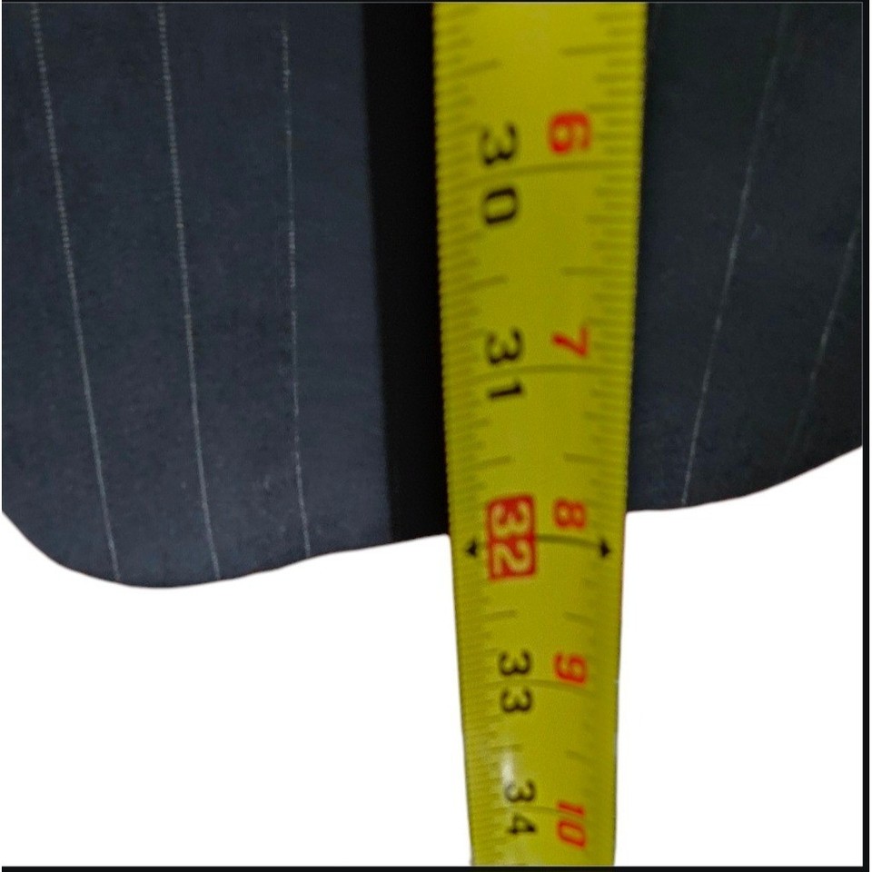 Caravelli Men's 42L Pinstripe Suit Jacket Blazer 36L Pants Hand ...