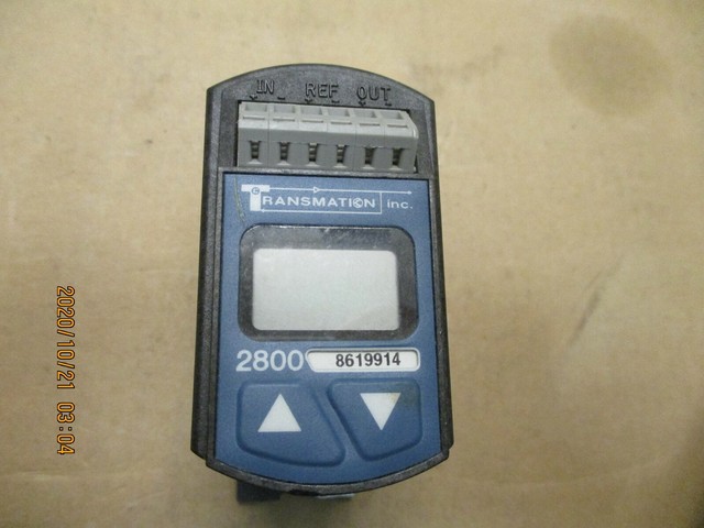 Transmation 2800-ni Temperature Controller Transmitter 2800mi for sale ...