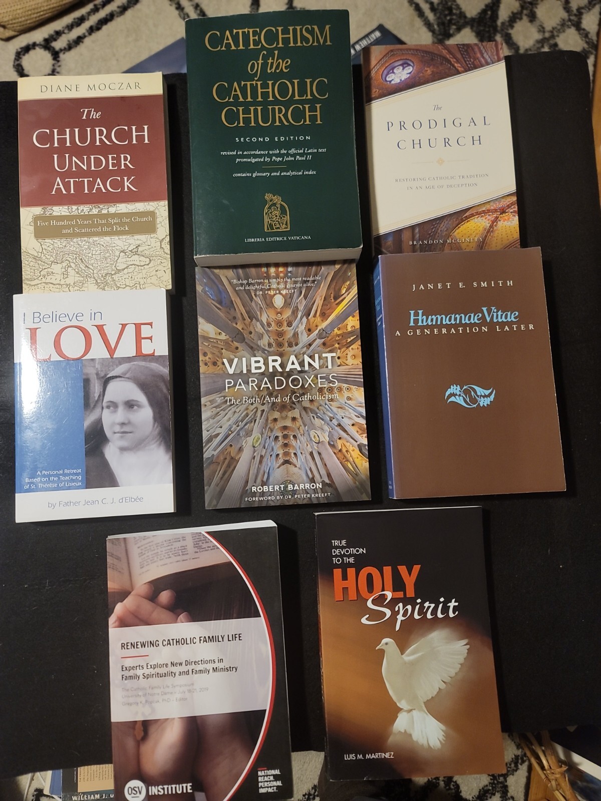 Catechism of the Catholic Church plus 7 Catholic books lot Vibrant ...