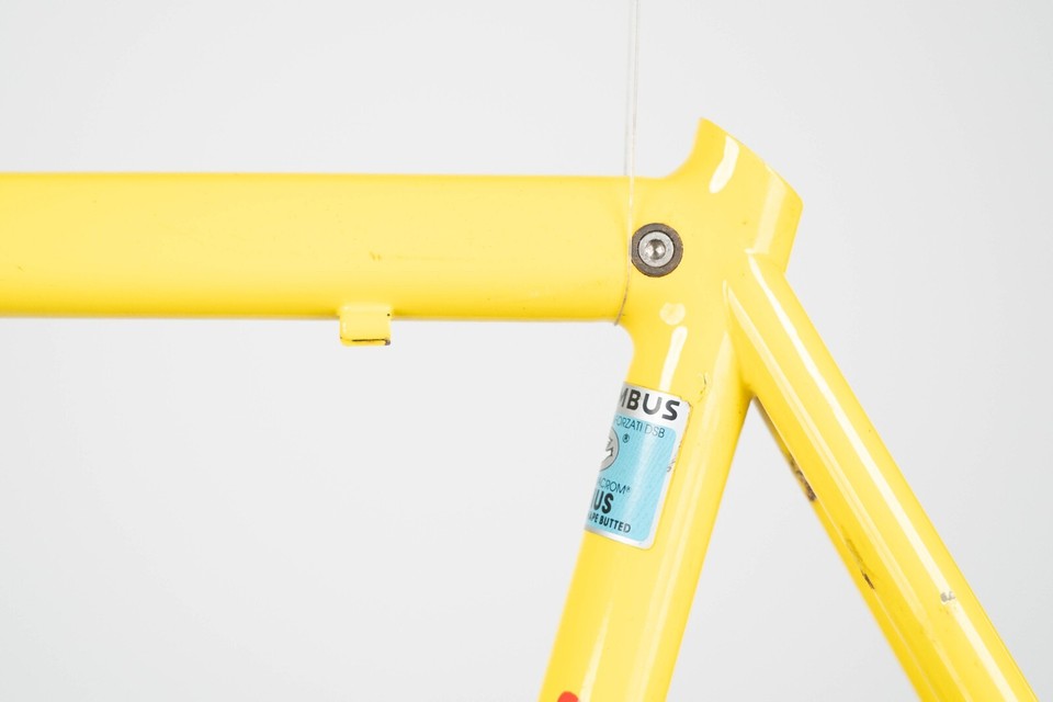 ROSSIN PERFORMANCE STEEL FRAME 90s VINTAGE ROAD COLUMBUS GENIUS OLD ...