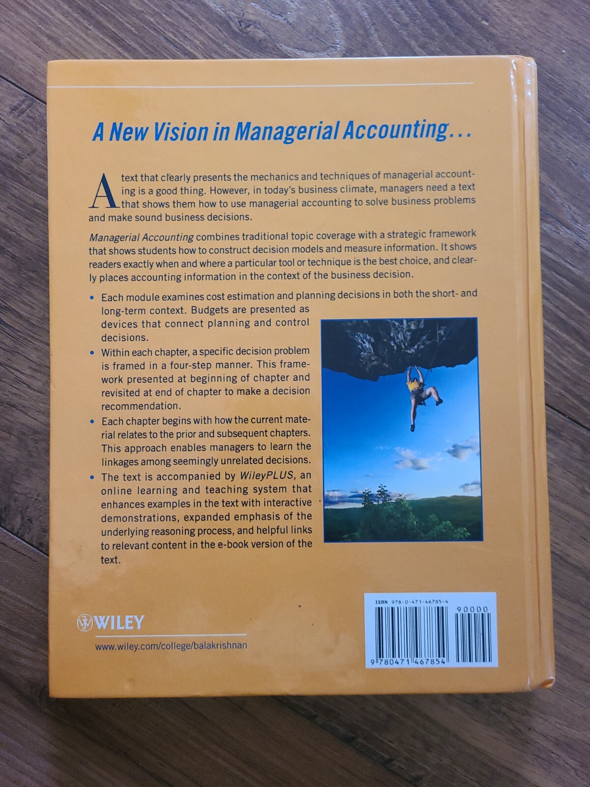 Managerial Accounting by Ram Balakrishnan, Ramji Balakrishnan ...