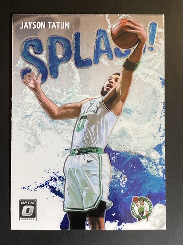 2021-22 Panini Donruss Optic Splash Insert #12 Jayson Tatum Boston ...
