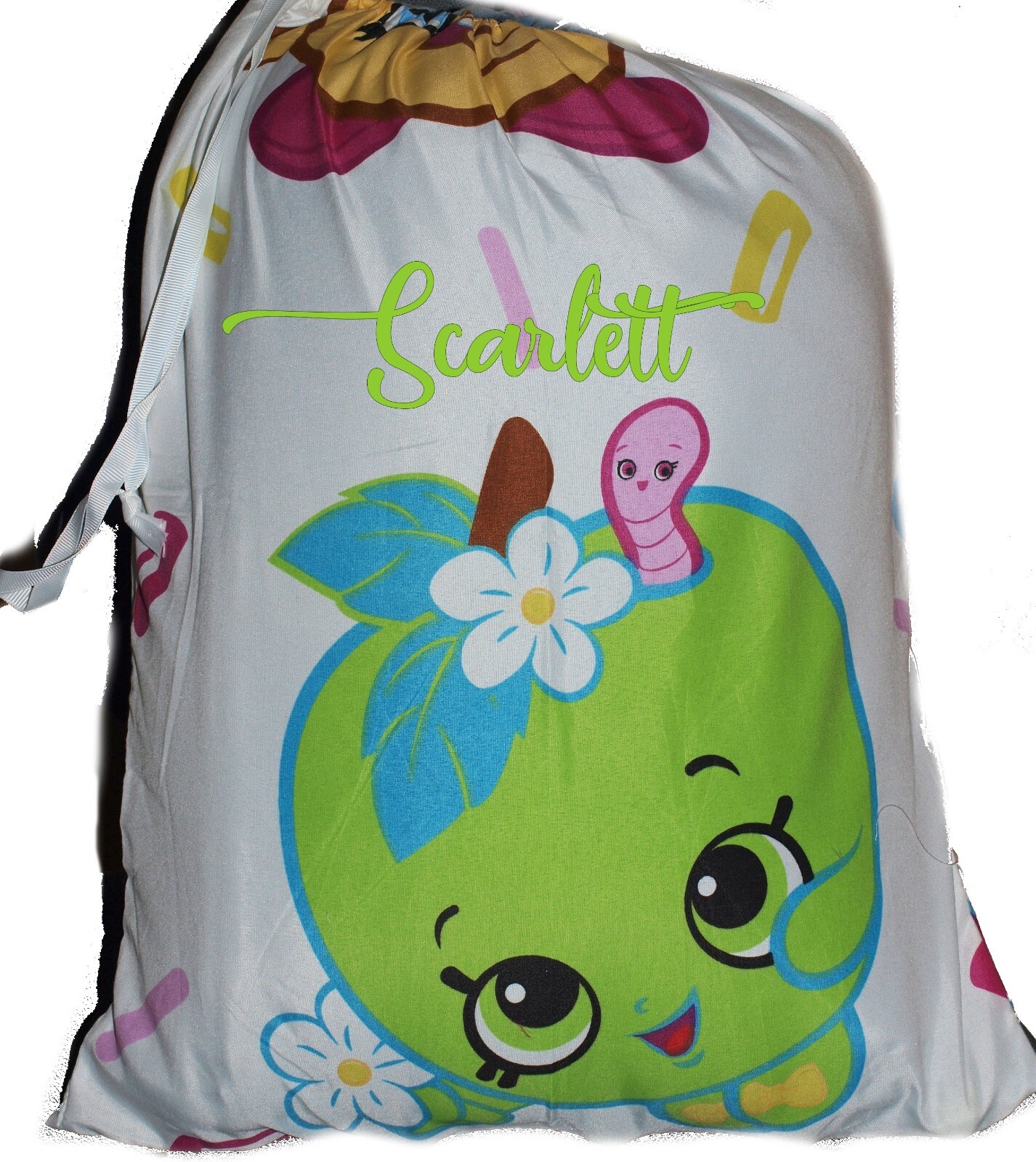 Kids Book Bag | Library Bag | Toy Bag | Drawstring Mermaid Secret 1st ...