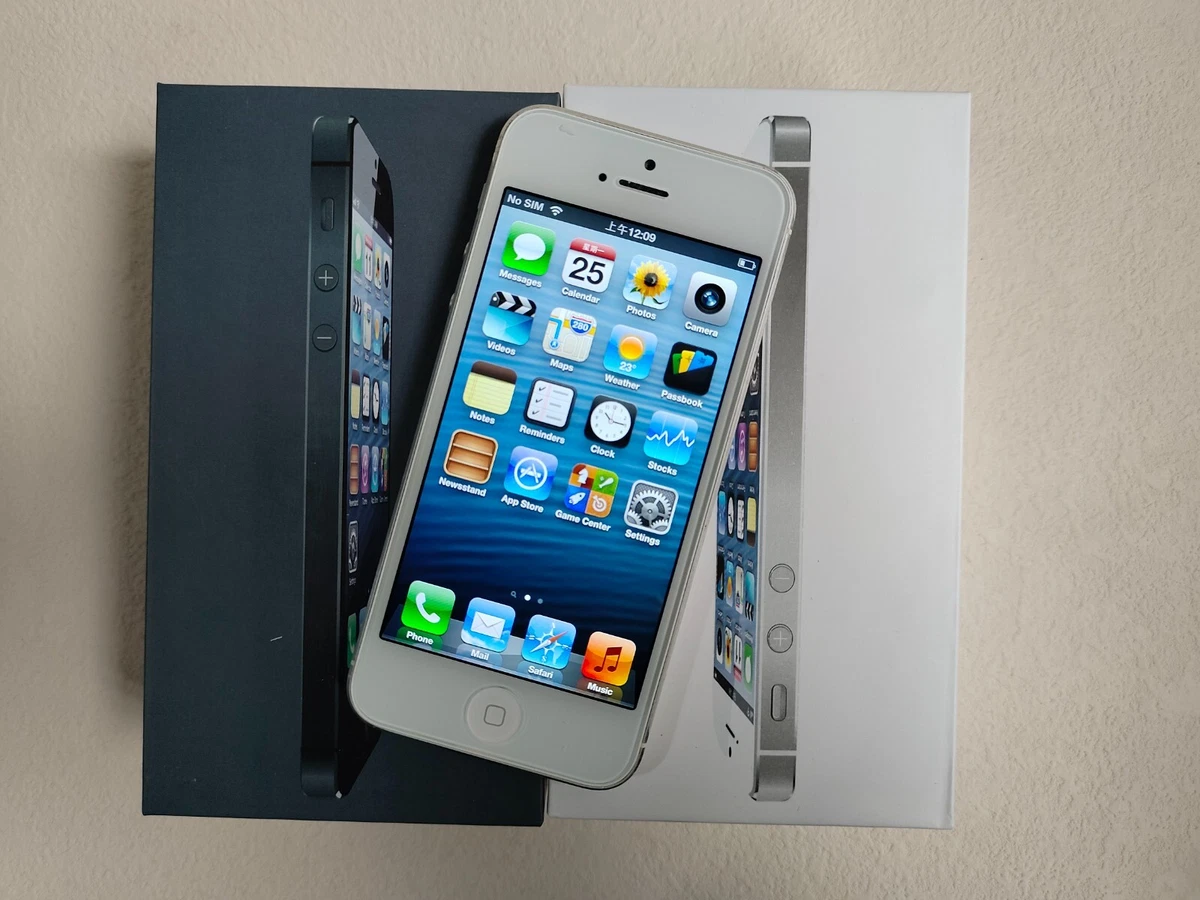 White Iphone 5 Template