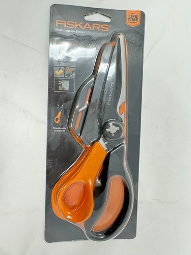 Fiskars Multipurpose Garden Shears,Ergonomic,Titanium-Enhanced Knife ...