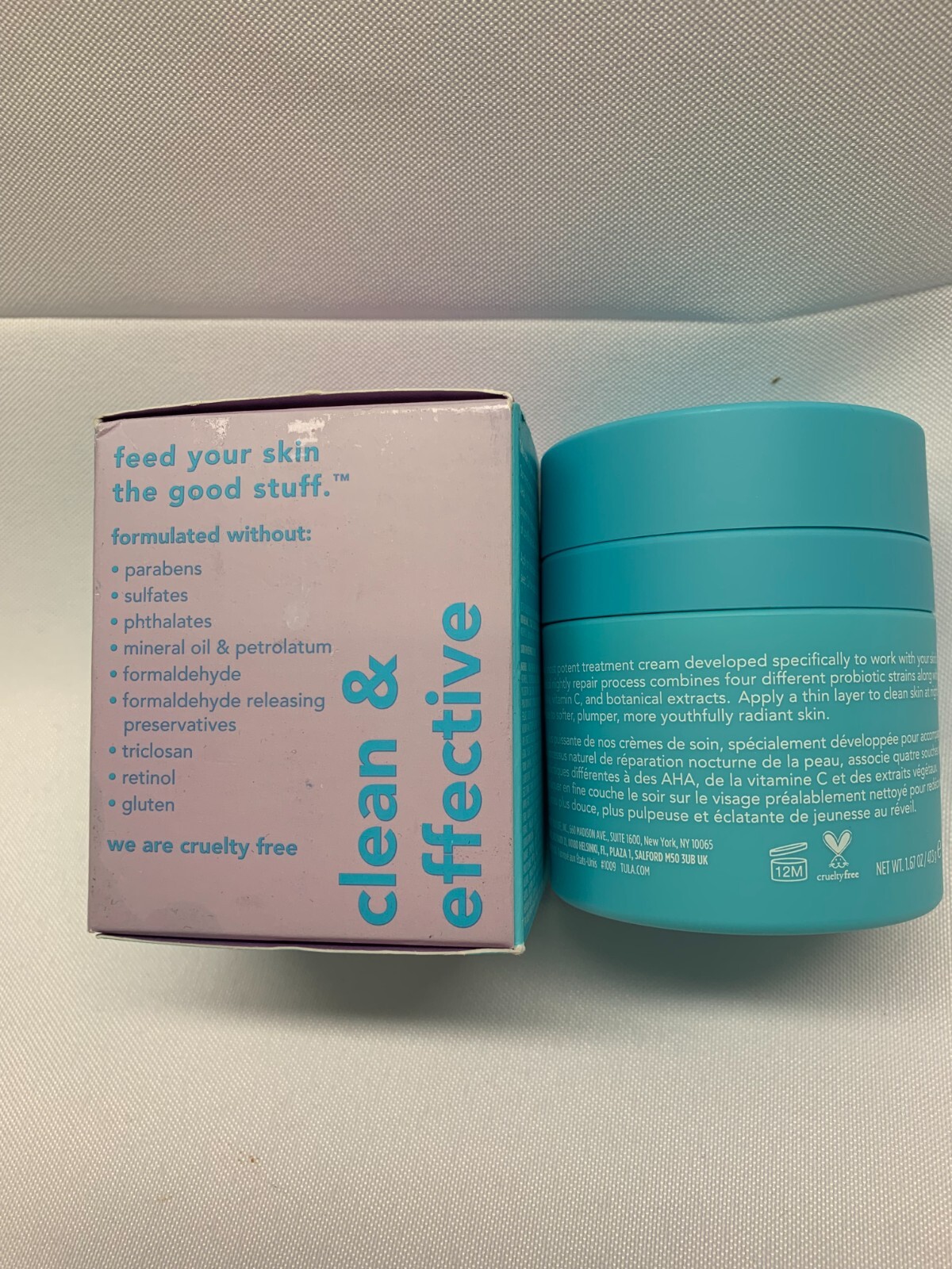 Tula Skincare Beauty Sleep Overnight repair treatment- 1.67 oz*New ...