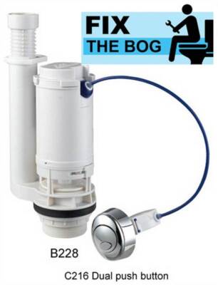 B228 LAB Flush Valve Arcadia Dual Flush with C529b Lever NO Cradle | eBay