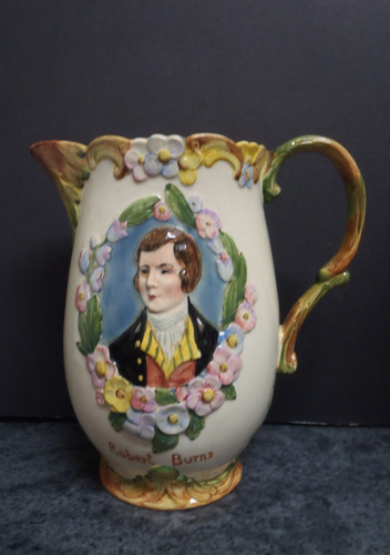 Beswick Ware #1045-2 'Robert Burns' Hand Painted Pitcher/Jug | eBay ...