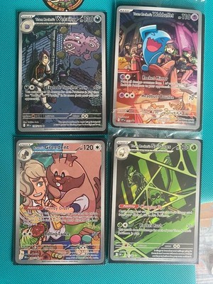 Pokemon Destined Rivals Illustration Rare Bundle - Team Rocket Weezing ...