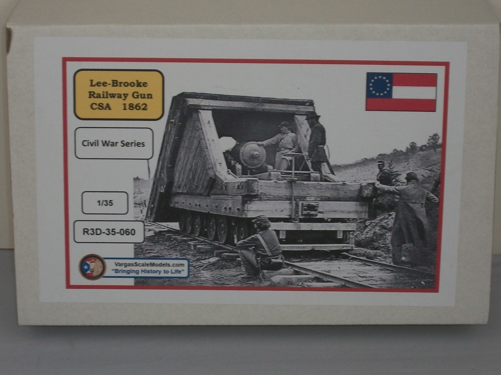 Vargas Scale Models 1/35 Scale Lee-Brooke Railway Gun CSA 1862 | eBay