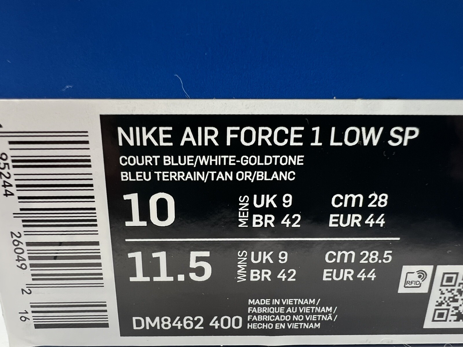 Nike Air Force 1 Low SP Undefeated Dunk Vs AF1 Men’s Size 10 (DM8462 ...