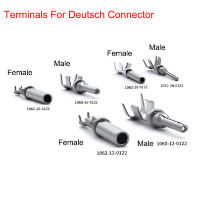 1060/1062-12/16/20 Deutsch Terminal Car Auto Connector Male/Female ...