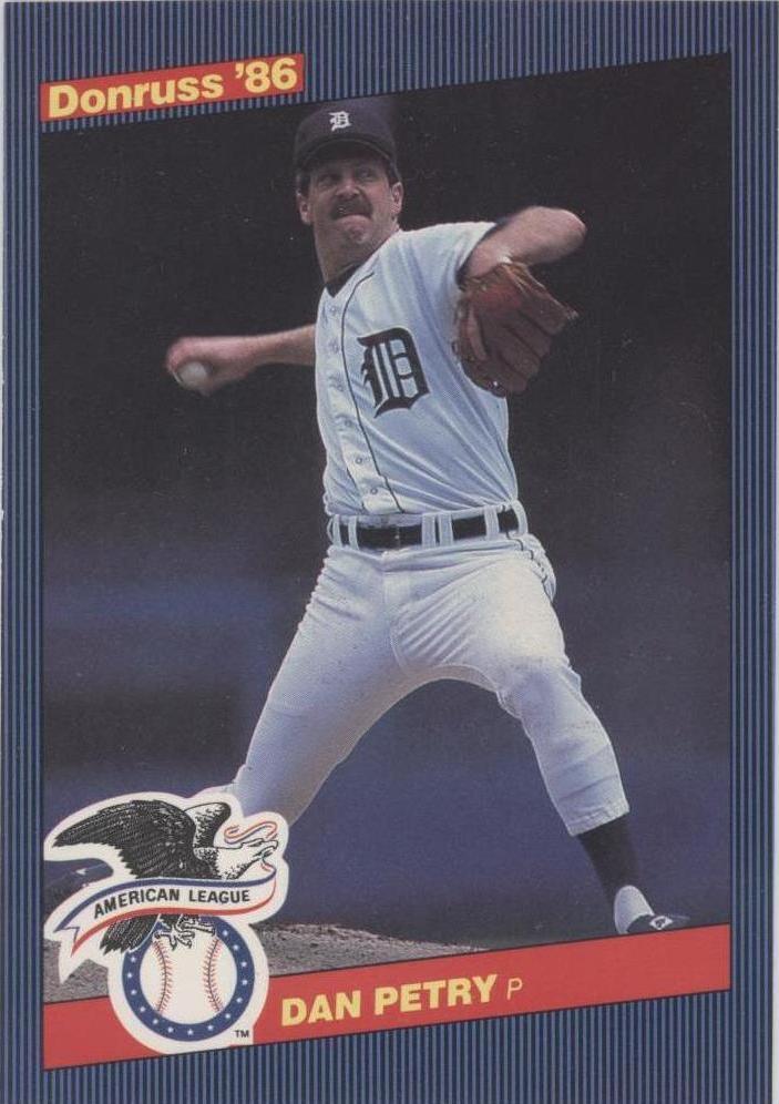 1986 Donruss All-Stars - Dan Petry #42 for sale online | eBay