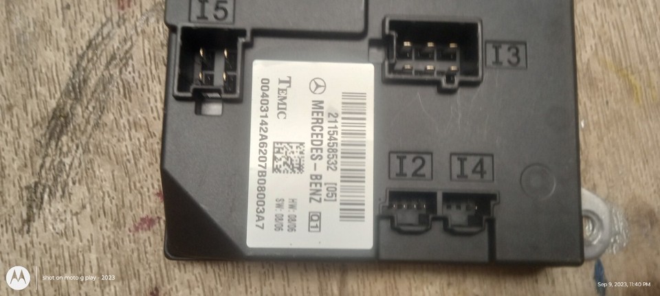 MERCEDES BENZ E55 CLS63 W219 OEM 03-09 BCM BODY CONTROL MODULE | eBay