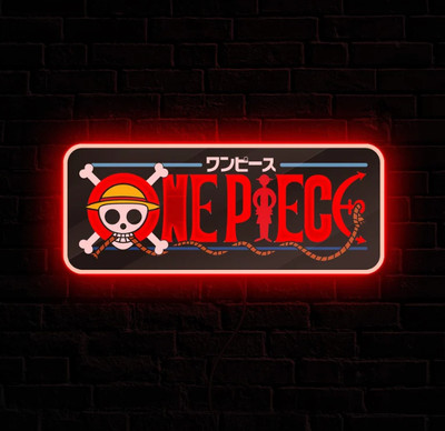 ANIME LUFFY neon sign led light ROOM DECOR HOME WALLART STUDIO CAR ONE ...