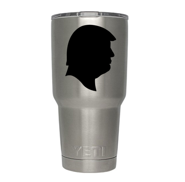 Trump Decal for Yeti, Trump sticker for car, Tumbler, water bottle ...