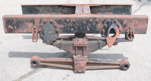 Hendrickson Suspension Extended Spring Over Walking Beam 52" Steel ...