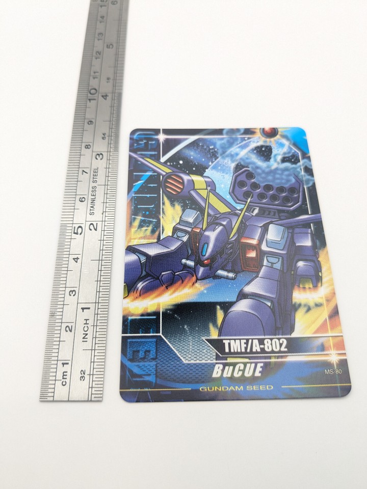 BuCUE TMF/A-802 MS-80 GUNDAM SEED Carddass Card BANDAI 2003 TCG ...