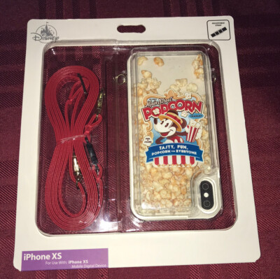 Disney Parks D-Tech iPhone XS Phone Case Main Street Popcorn Case w ...