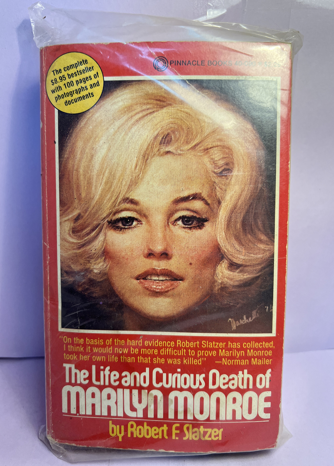 The Life And Curious Death of Marilyn Monroe 1977 Robert F. Slatzer ...