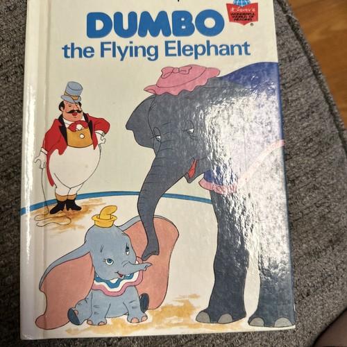Vintage Dumbo The Flying Elephant - Disney's Book Club Edition 1978 ...