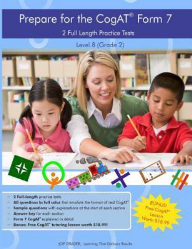 Practice Tests for the Cogat Form 7 Ser.: Two Full Length Practice ...