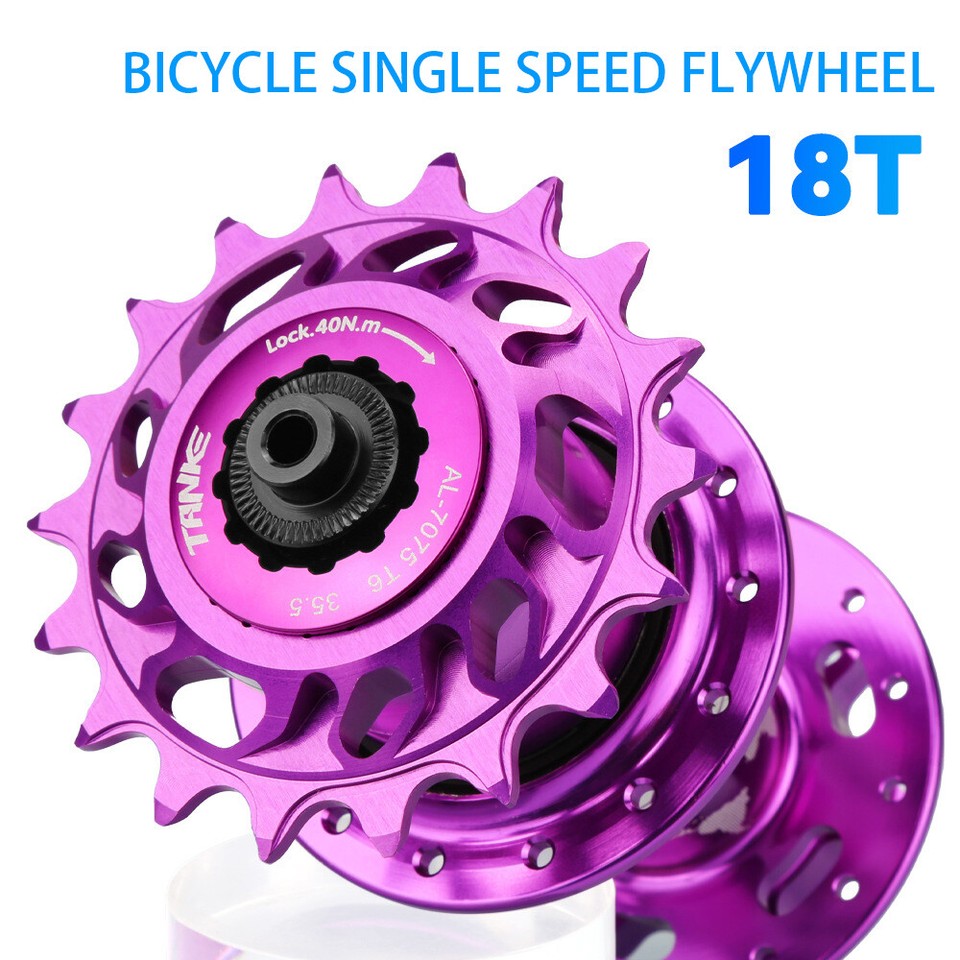 Single Speed Flywheel Conversion Kit 18T Cassette Cog MTB Road Bike-Sprocket | eBay