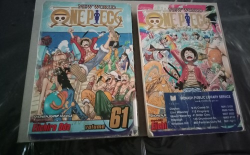 One Piece vols. 61 - 62 (Ex-Library) | eBay Australia