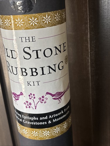 The Old Stone Rubbing Kit: Preserving Epitaphs and Artwork from ...