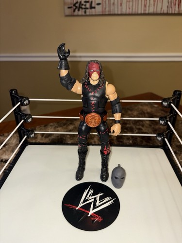 Mattel Elite 22 Kane WWE Wrestling Figure with Removable Mask and Belt ...