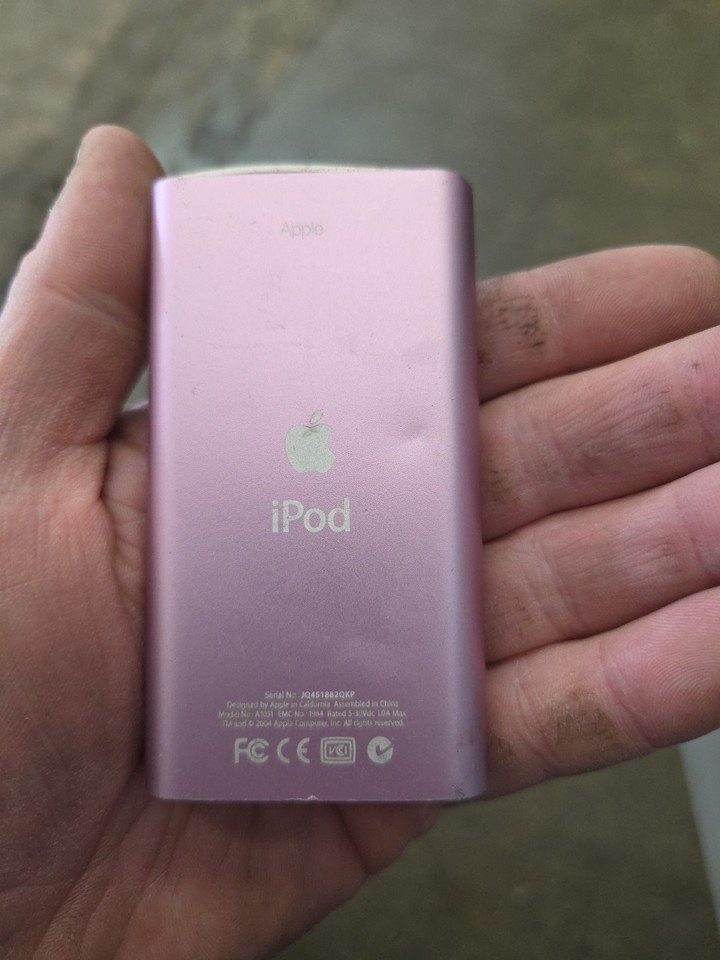 Apple iPod Mini A1051 4-GB Pink Color - Used Tested Works Loaded | eBay