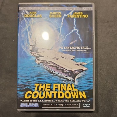 The Final Countdown DVD Kirk Douglas Martin Sheen Blue Underground ...