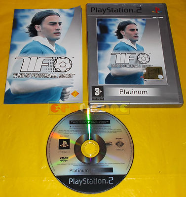 THIS IS FOOTBALL 2003 Ps2 TIF Versione Ufficiale Italiana Platinum ...