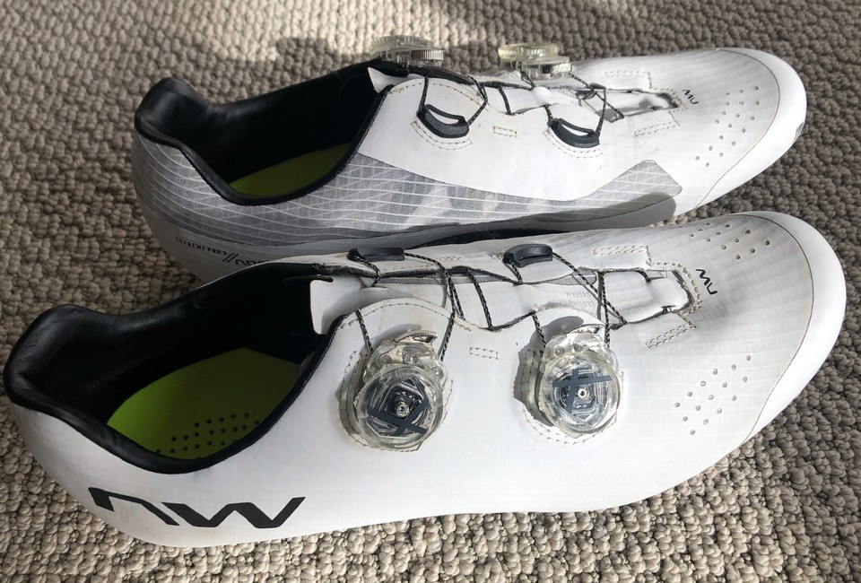 Northwave Extreme Pro 3 Carbon Road Cycling Shoes EU 45.5 White ...