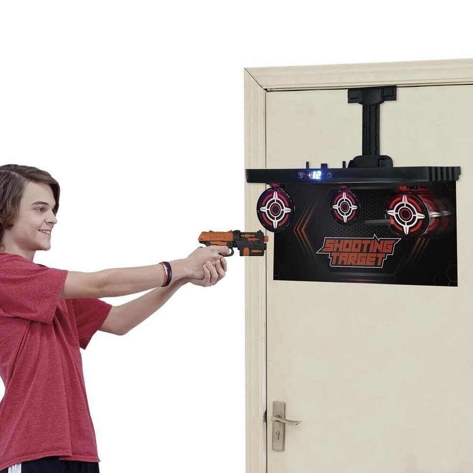 Over the Door Shooting Target Game for Indoor Excitement | eBay