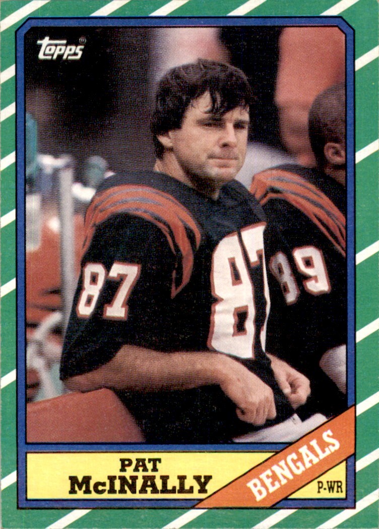 1986 TOPPS. PAT MCINALLY: CINCINNATI BENGALS #267 | eBay