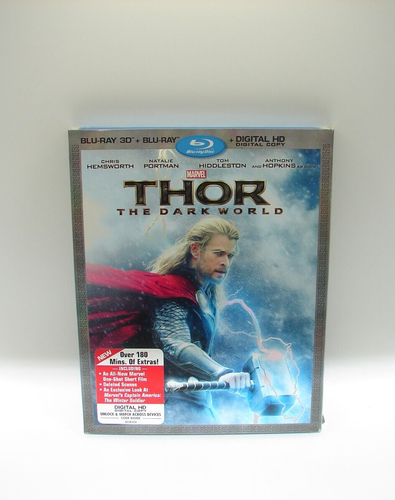 Thor: The Dark World (Blu-ray Disc, 2014, 2-Disc Set, With Slip Cover ...