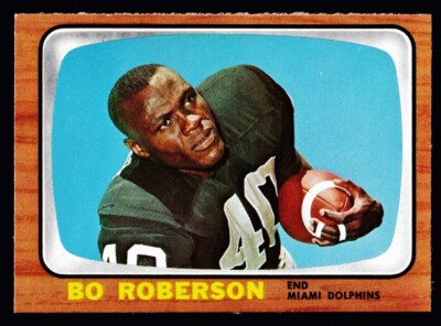 1966 Topps #83 Bo Roberson NM Dolphins | eBay