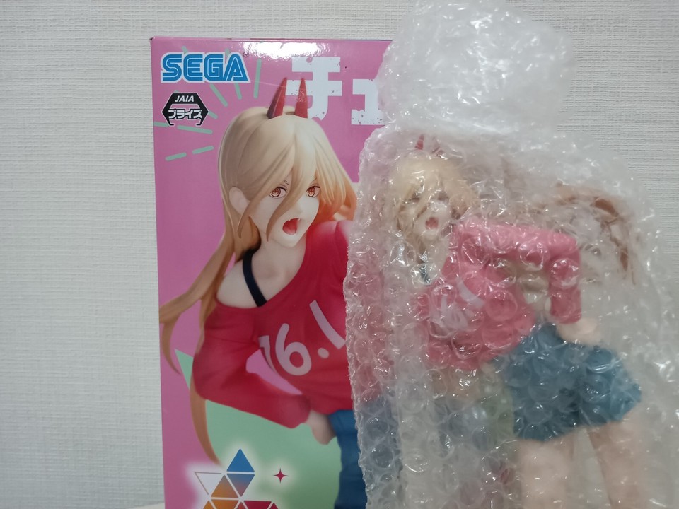 Chainsaw Man Power Figure set FuRyu BiCute Bunnies & SEGA & BANPRESTO ...