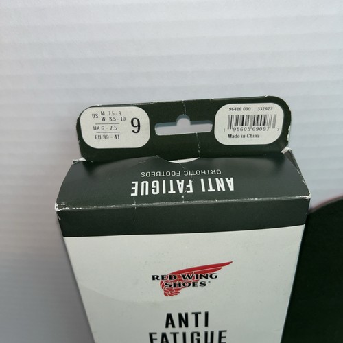 New Red Wing Shoes Anti Fatigue Orthotic Footbeds Shoe Inserts Mens 9 ...
